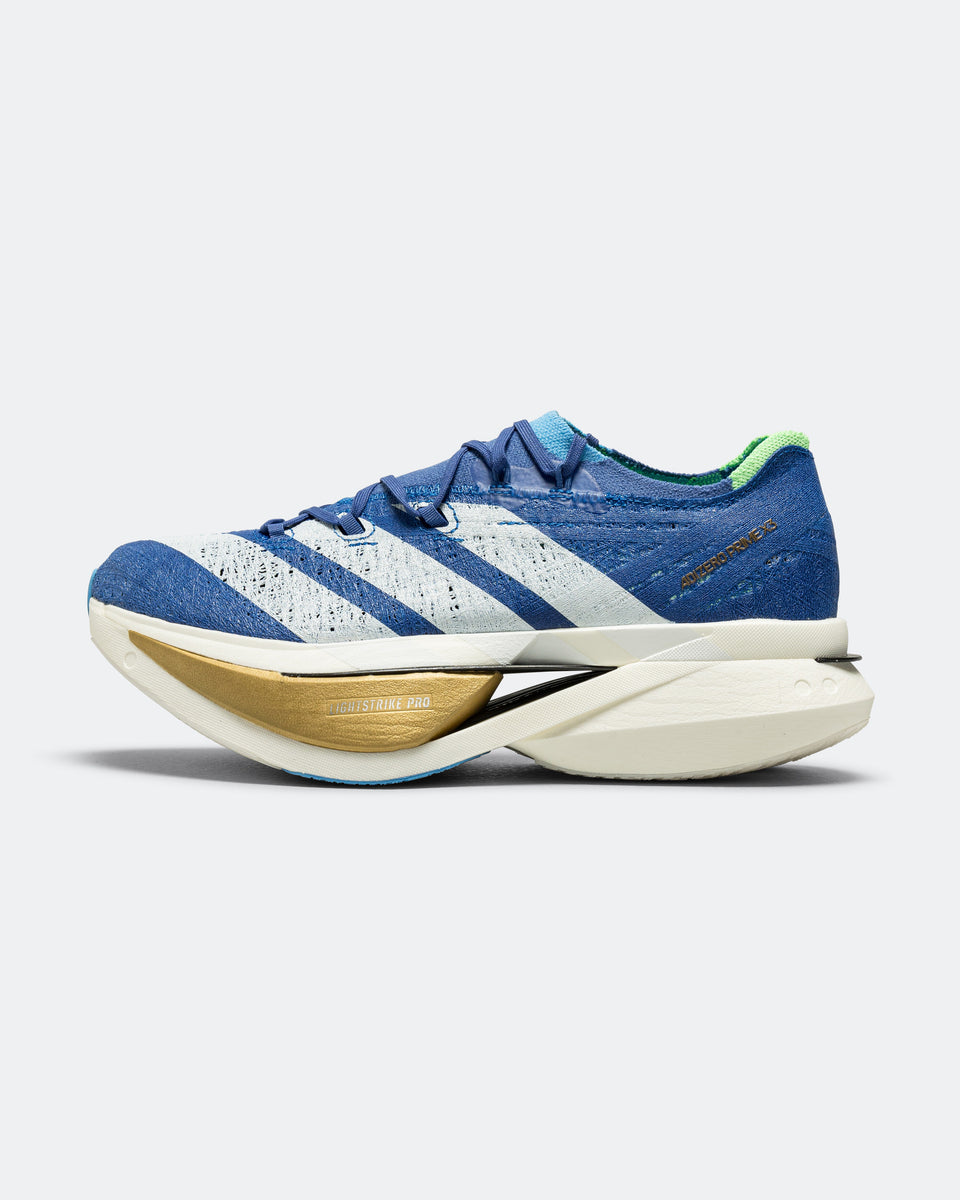 adidas - Adizero Prime X3 Strung - Blue/Footwear White-Blue Burst | Up ...