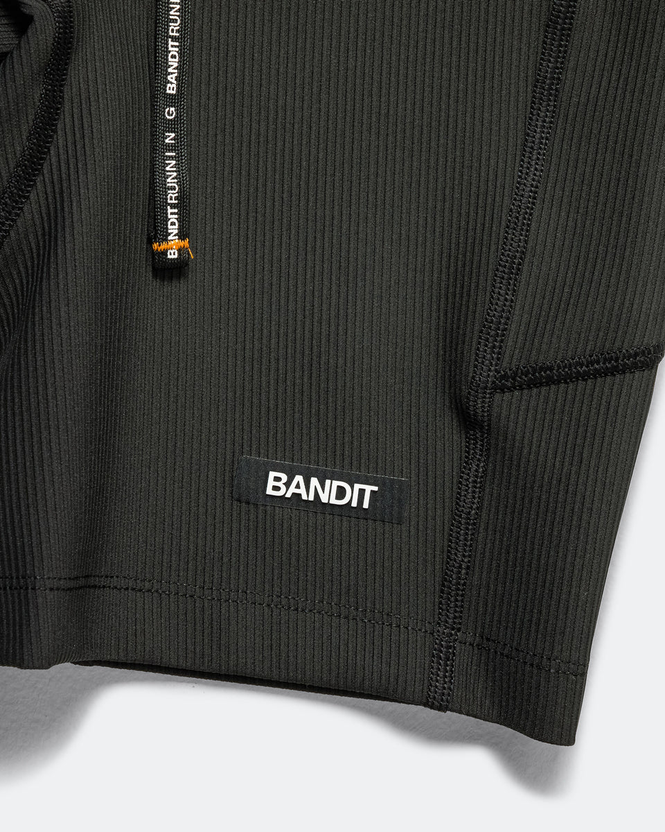 Bandit Running - Mens Cadence 7 Pocket Half Tights - Black | Up There ...