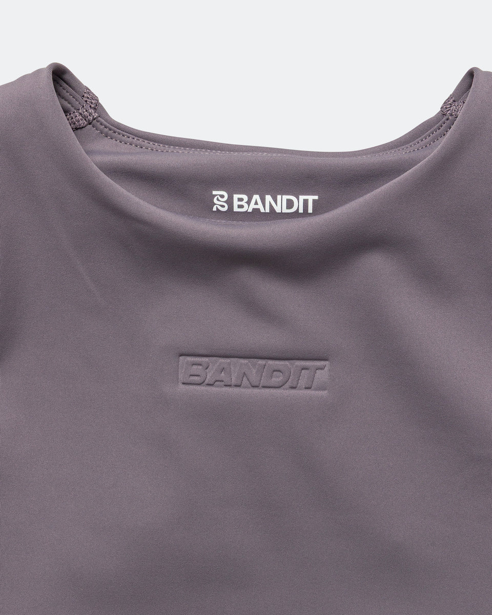 Bandit Running - Womens Stamina Race Crop - Haze | Up There Athletics