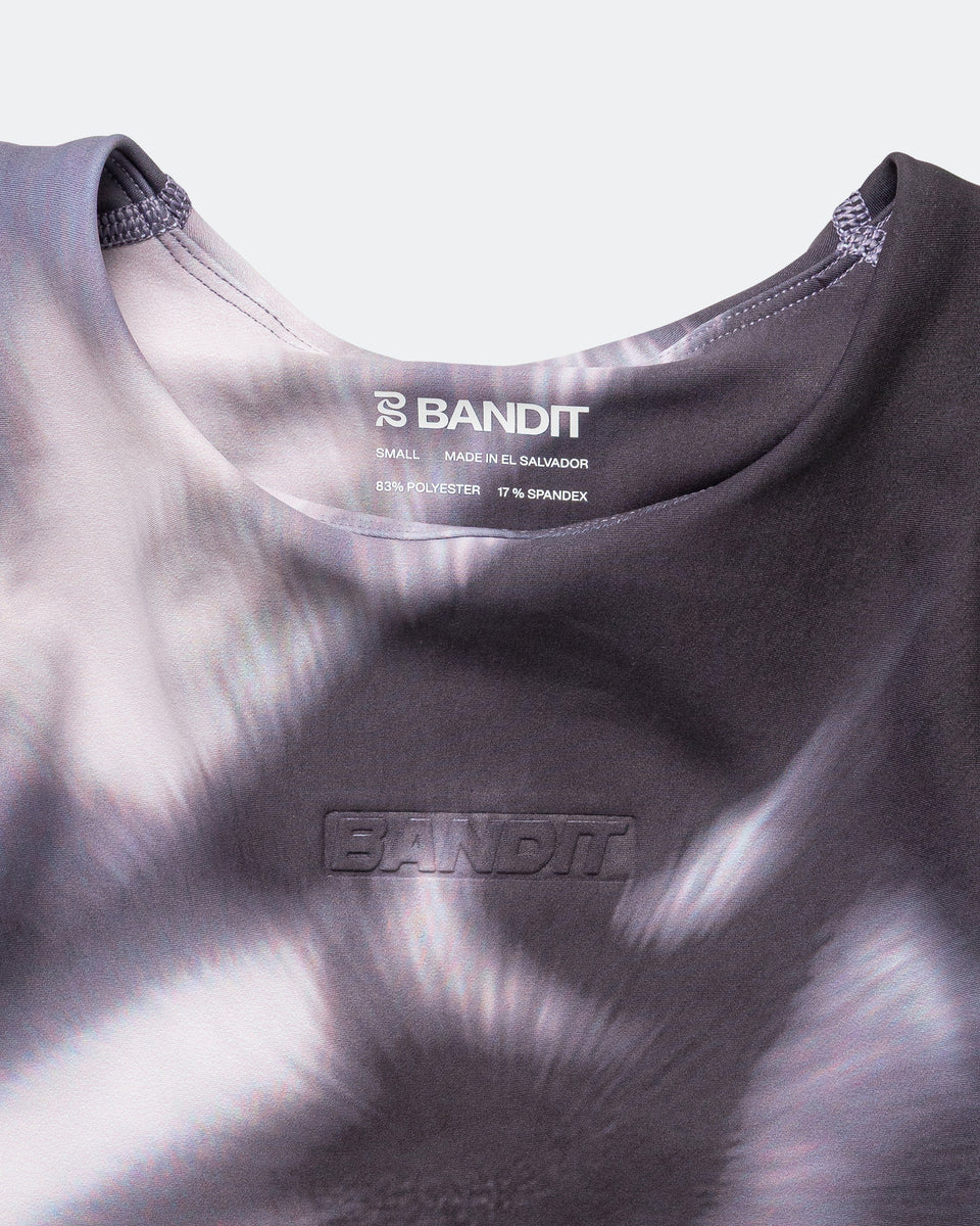 Bandit Running - Womens Stamina Race Crop - Haze Multi | Up There Athletics