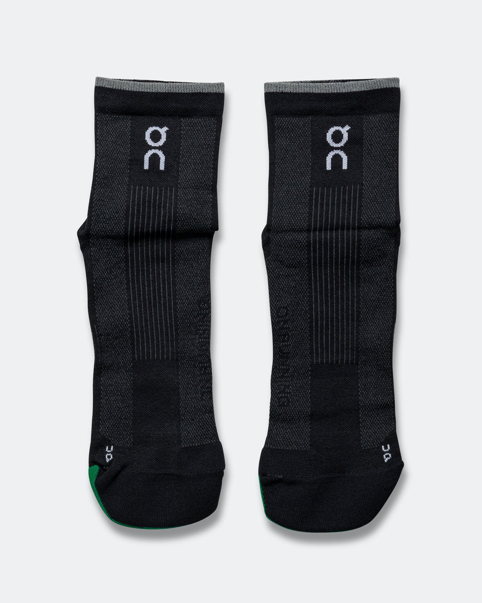 Elite Run Sock Mid - Black | Up There Athletics
