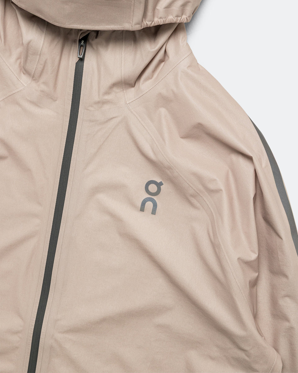 On Running - Mens Performance Jacket - Desert | Up There Athletics