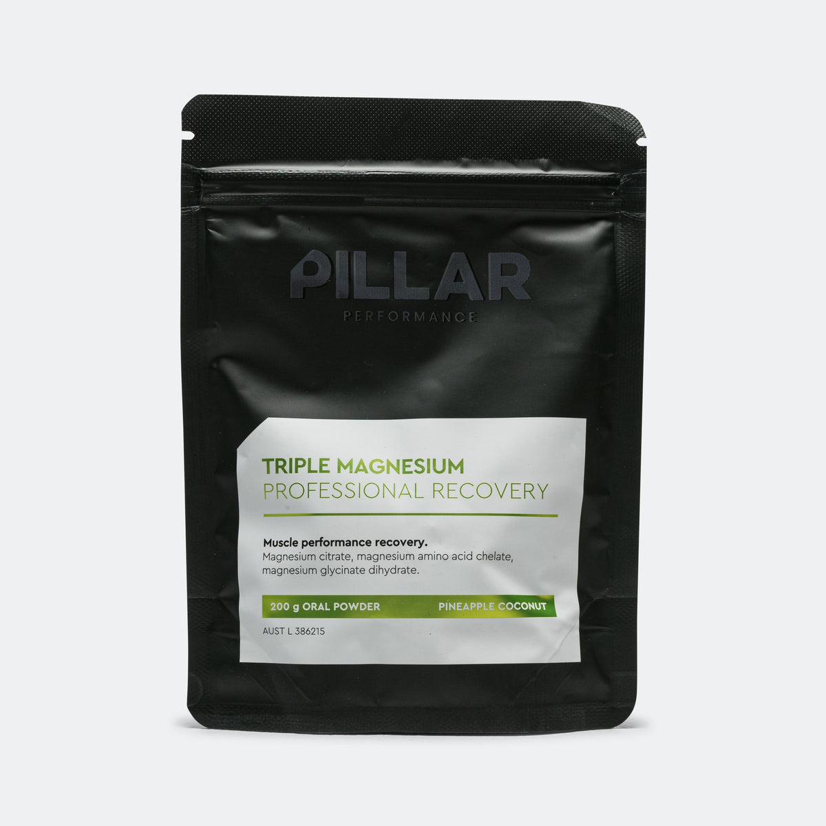 Pillar Performance Triple Magnesium Powder Pouch - Pineapple Coconut ...