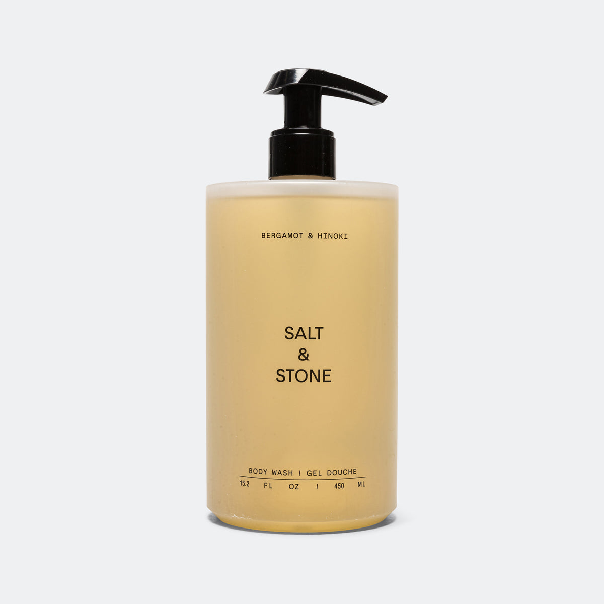 Salt & Stone Body Wash - Bergamot & Hinoki | Up There Athletics