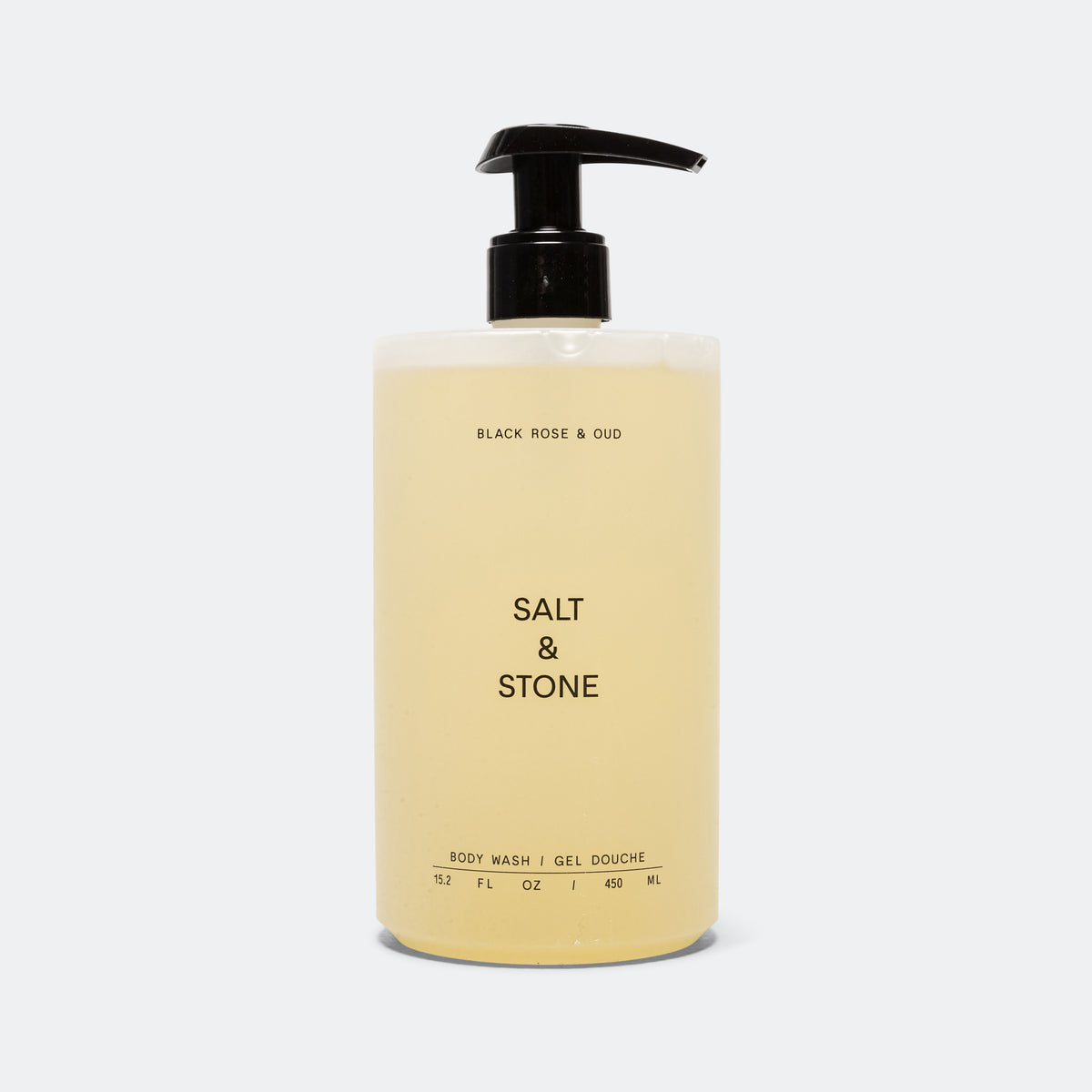 Salt & Stone Body Wash - Black Rose & Oud | Up There Athletics