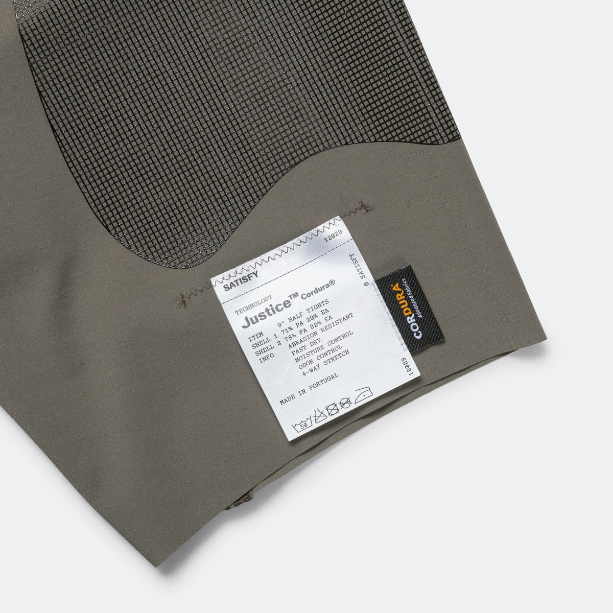 Satisfy Justice Cordura 9" Half Tights - Falcon | Up There Athletics