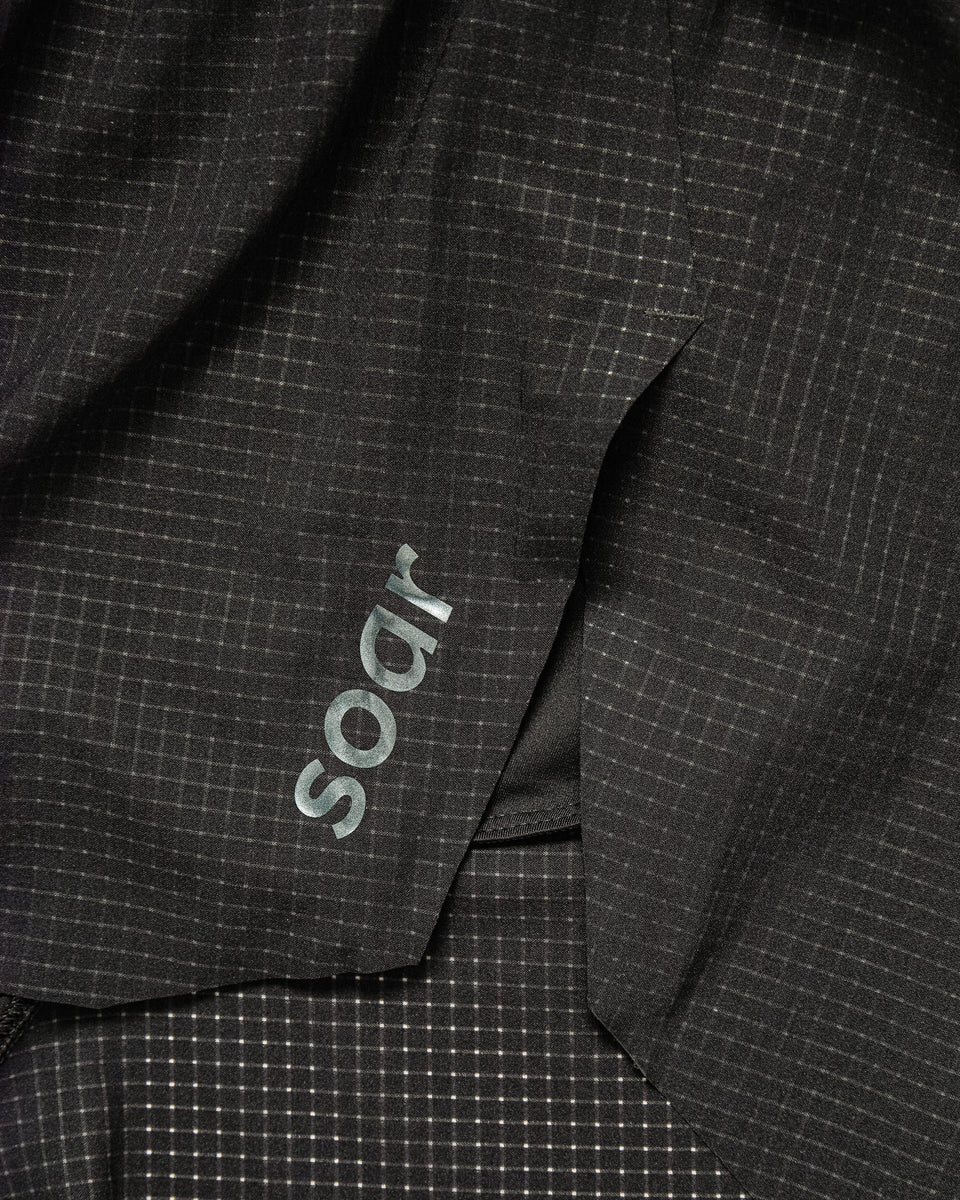 Soar - Mens Marathon Shorts - Black | Up There Athletics