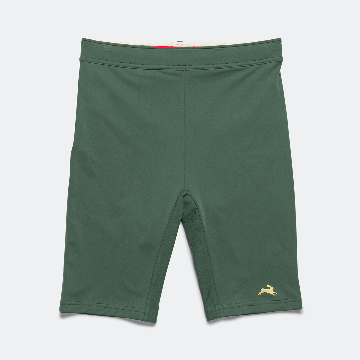 Tracksmith Mens Turnover Half Tights - Emerald | Up There Athletics