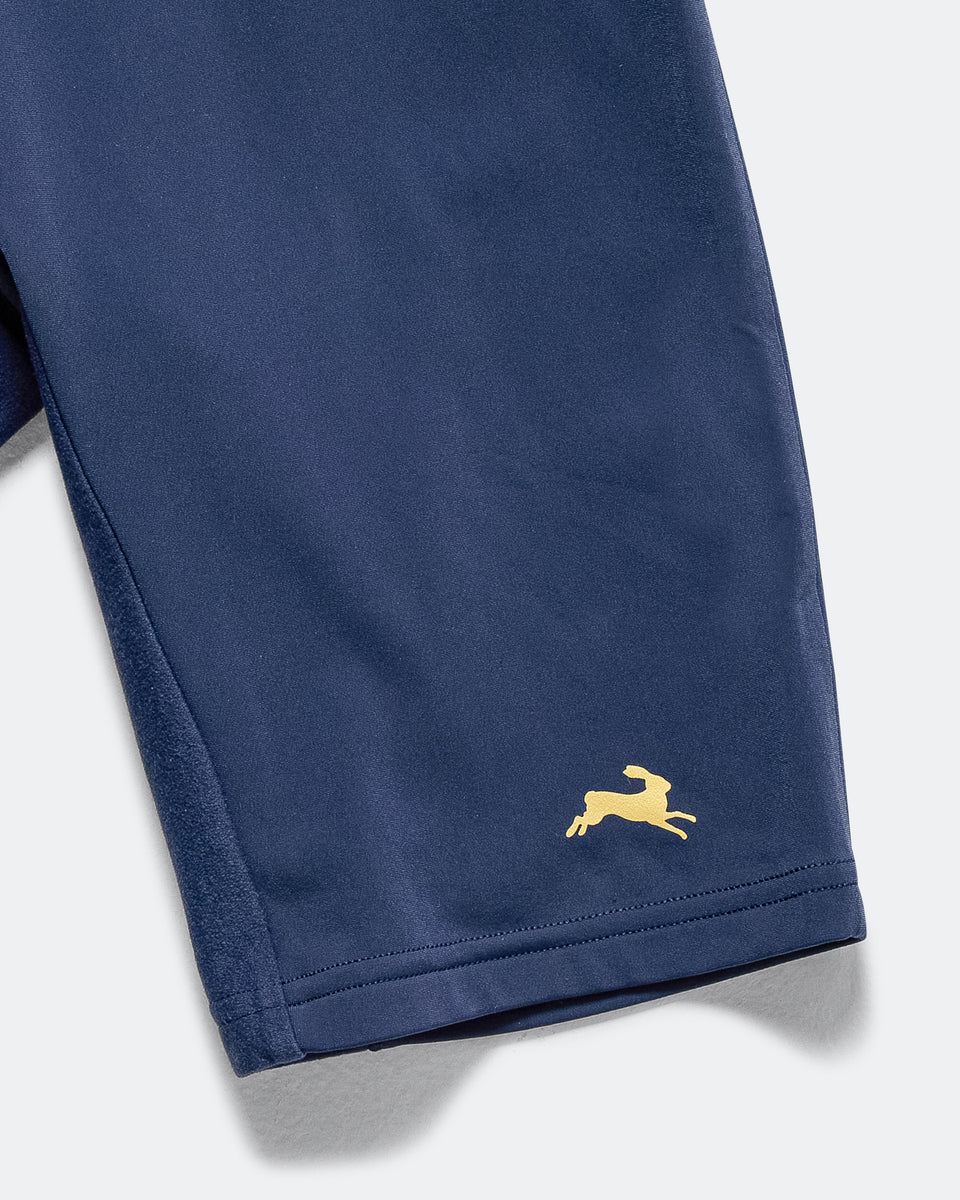 Tracksmith - Mens Turnover Half Tights Lined - Navy | Up There Athletics