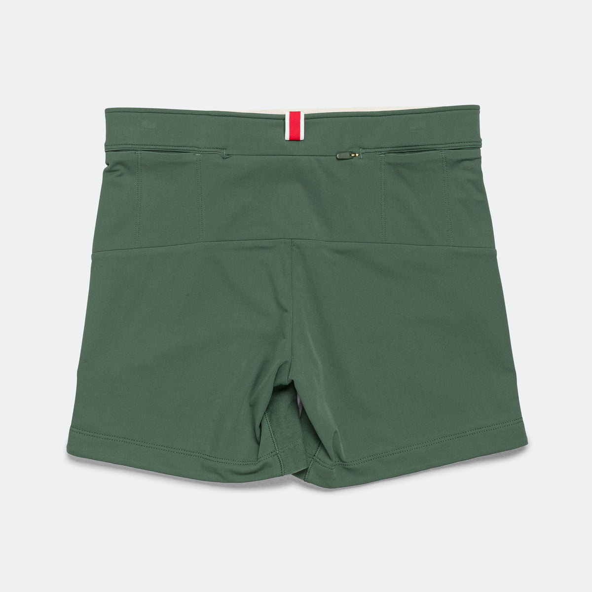 Tracksmith Womens Turnover Half Tights - Emerald | Up There Athletics